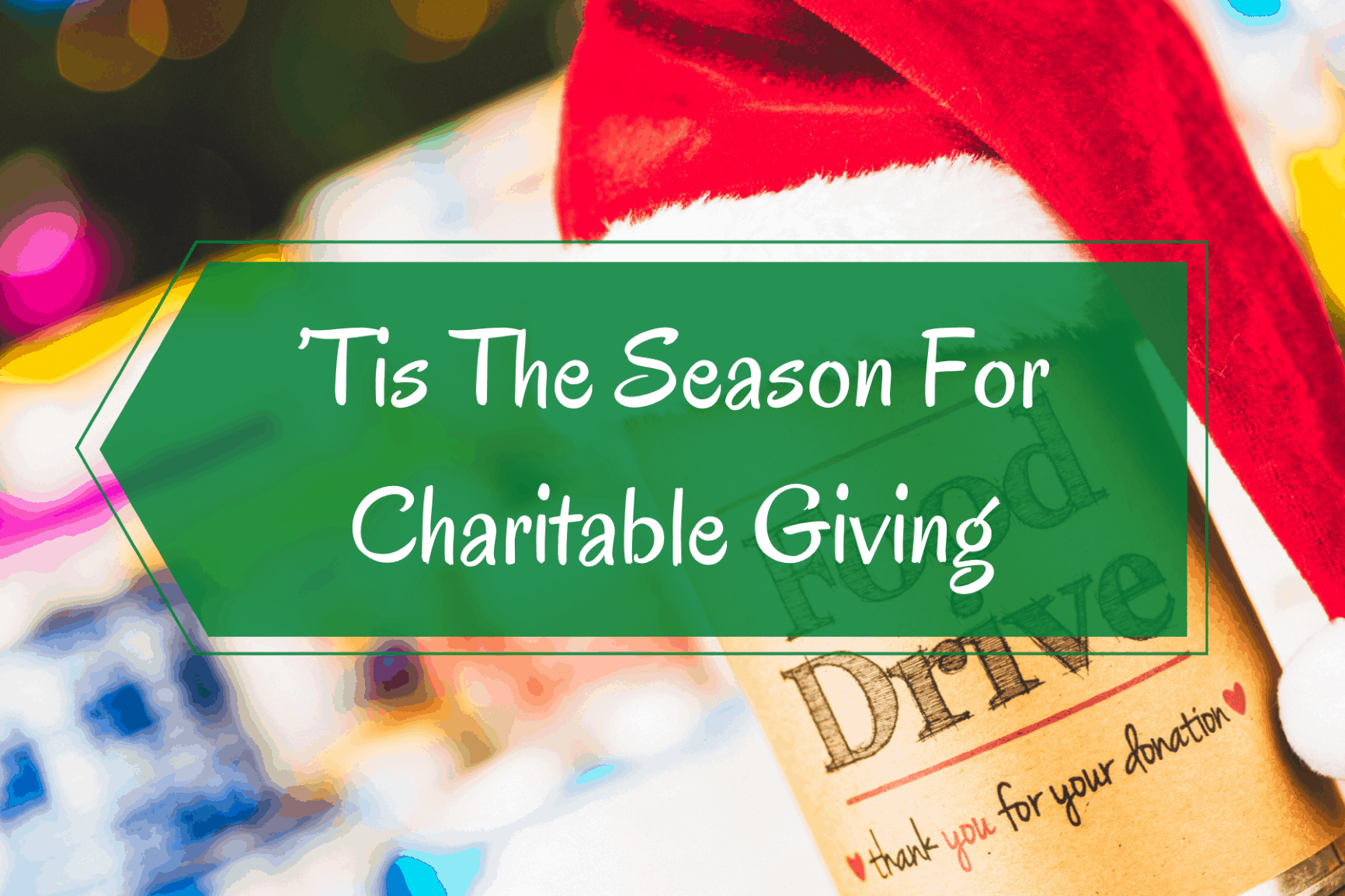 ‘Tis the season for charitable giving - Boomer Eco Crusader