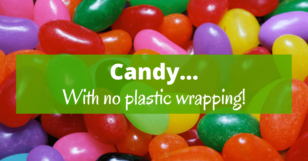 Happiness is … candy with no plastic wrapping - Boomer Eco Crusader