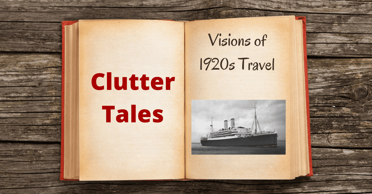 Clutter Tales - Visions of 1920s travel and adventure - Boomer Eco Crusader