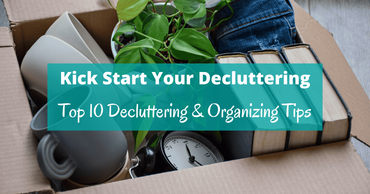10 super easy decluttering and organizing tips - Boomer Eco Crusader